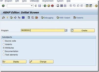Knowledge Management IT for you: ABAP Change program and show “Changes ...